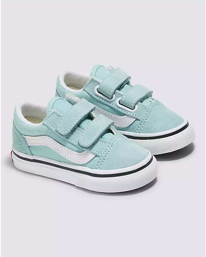 Jual Vans Toddler VN0A4VJJH7O Td Old Skool V Shoes Color Theory Canal ...