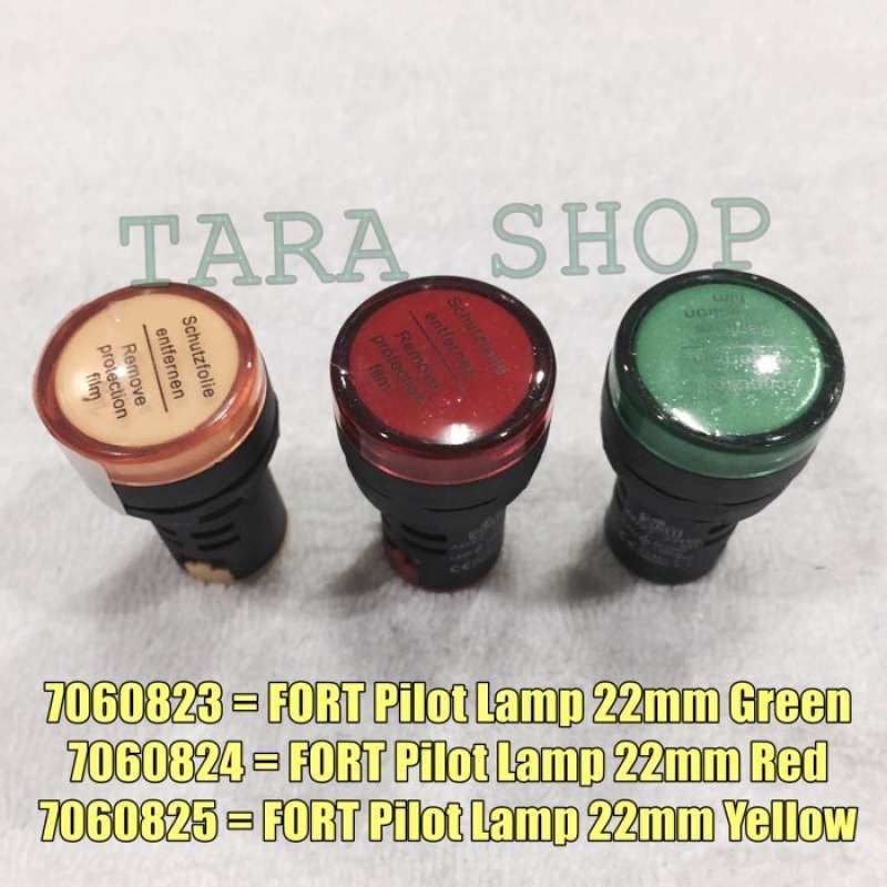 Jual Pilot Lamp Led 22mm Merah Fort - 7060824 Di Seller Tara Online ...