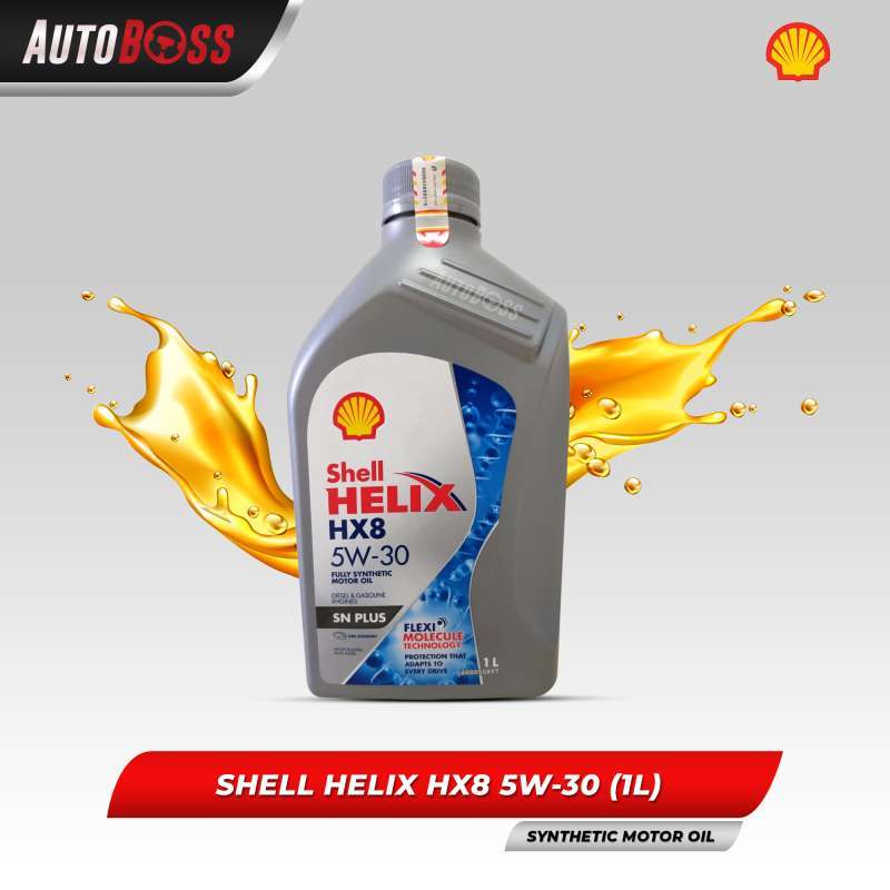 Jual Shell Helix - HX8 New 5W-30 5W30 SN Plus SN+ Oli Mobil Kemasan Isi ...