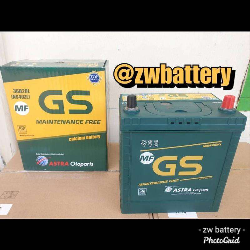 Jual Aki Mobil Agya, Ayla, Calya, Sigra, Brio Gs Astra Mf Ns40zl Aki Kering Di Seller Zw_battery ...