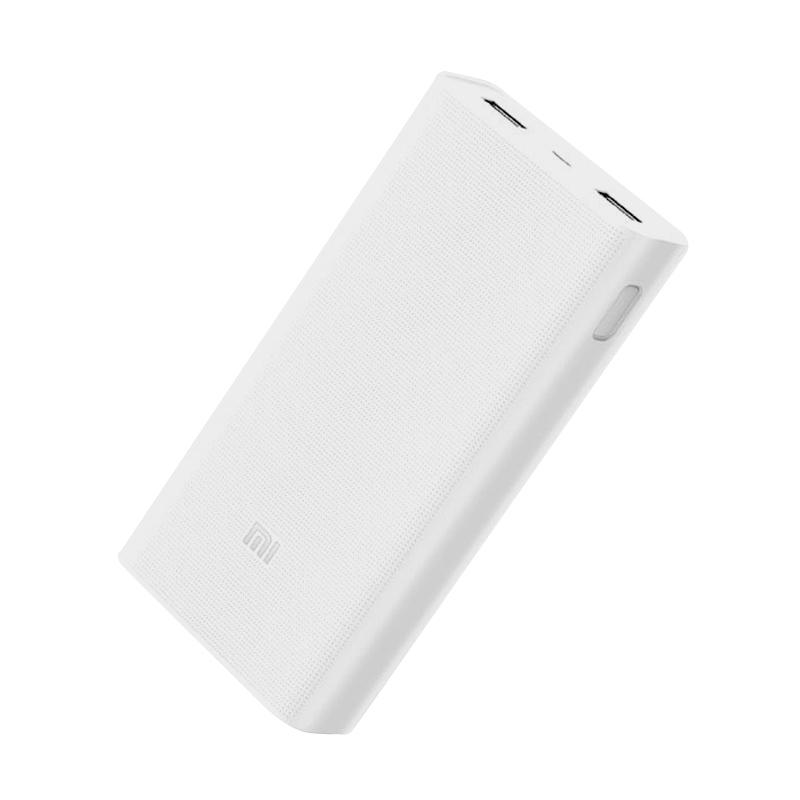 Jual Xiaomi Mi 2 Powerbank 20000 MAh KHUSUS PULAU JAWA White Di jual-xiaomi-mi-2-powerbank-20000-mah-khusus-pulau-jawa-white-di