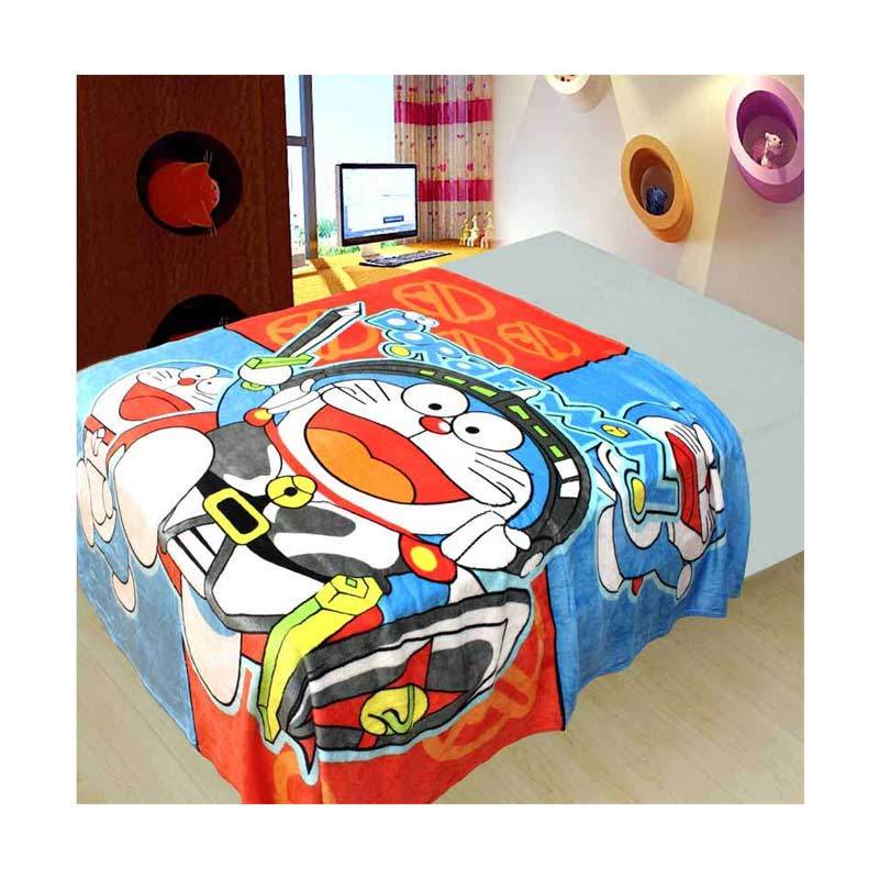 Jual NB Doraemon Prajurit Panel Selimut [140x200 cm] - Multicolor 140 X ...