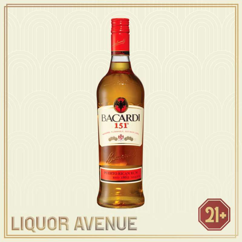 Jual Bacardi 151 Rum 700ml Di Seller Liquor Avenue - Liquor Avenue - Kota Jakarta Utara | Blibli