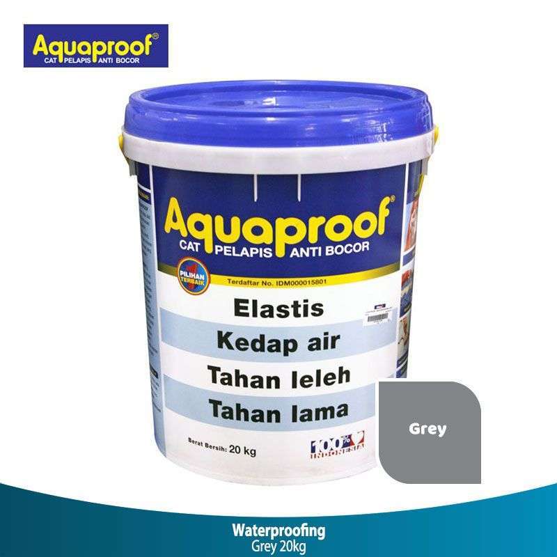 Jual Aquaproof Waterproofing Grey 20kg Di Seller Mitra10 - Mitra10 ...