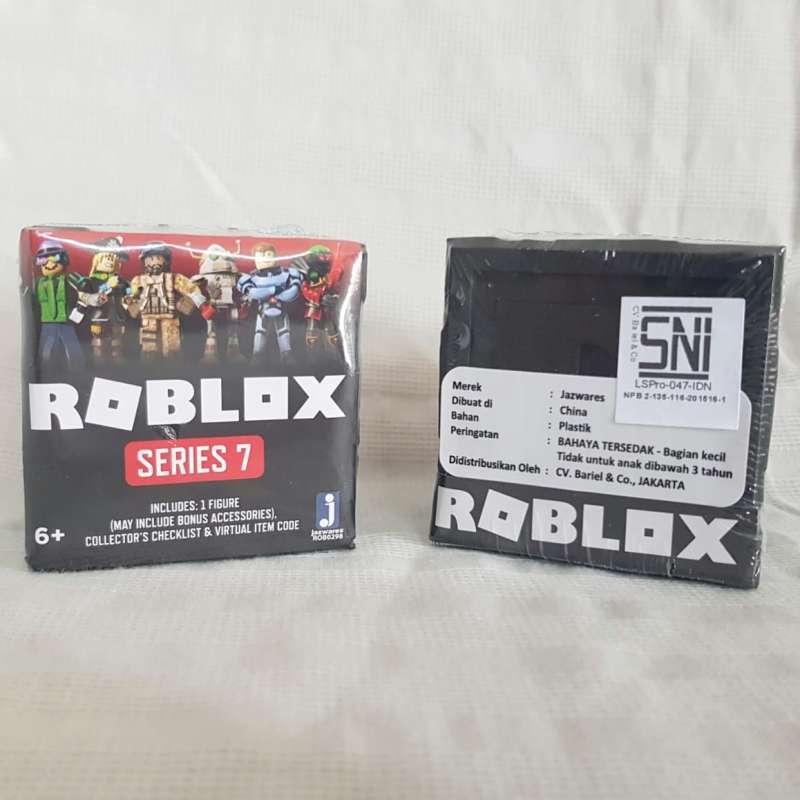 Jual Roblox Figure Series 7 Mystery pack. Black blind box original ...