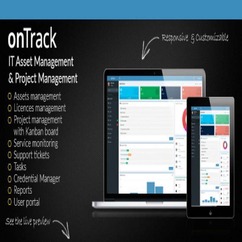 Jual Scripts Ontrack It Asset Management Project Management di Seller ...