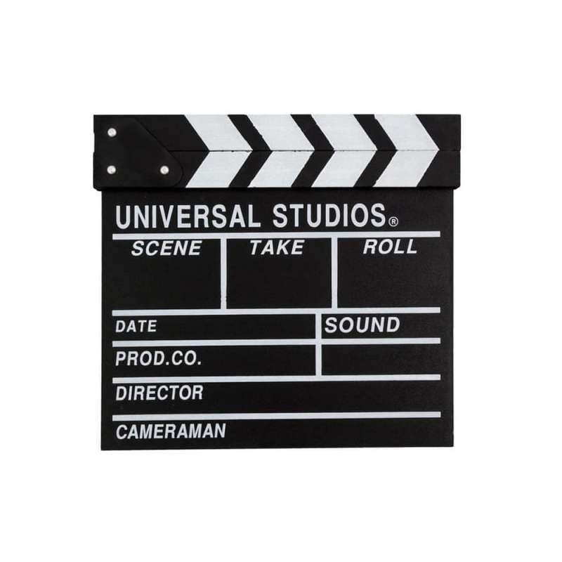Promo Clapper Board/papan Action/papan Cut Take Action Kayu - Black ...