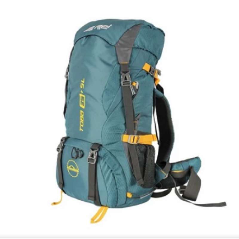 Jual Tas Gunung Carrier Keril Arei Rei Toba 35+5 Liter - Hijau Tosca ...