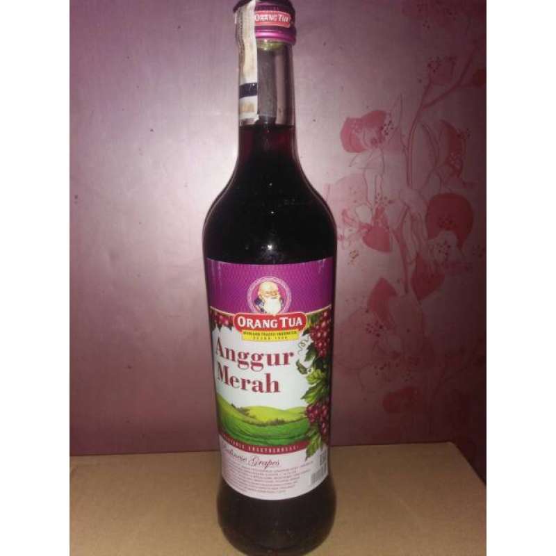 Promo Orang Tua Anggur Merah 620 mL Diskon 5% di Seller ShiFarma - Kota ...