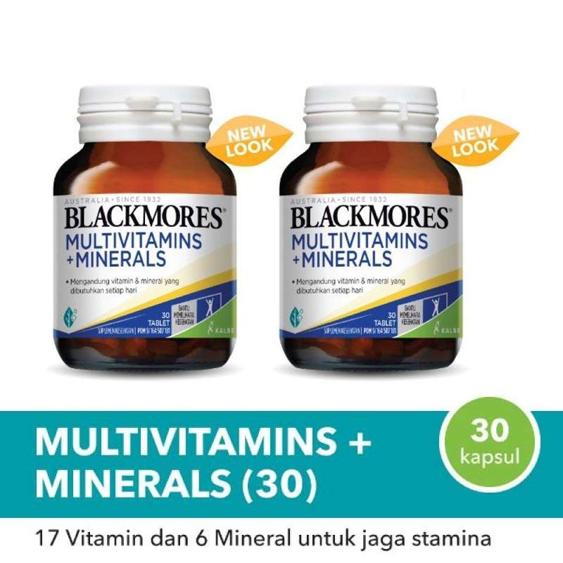 Promo Blackmores Multivitamins + Minerals [30 caps] Twinpack - 2 pcs Diskon 20% di Seller ...