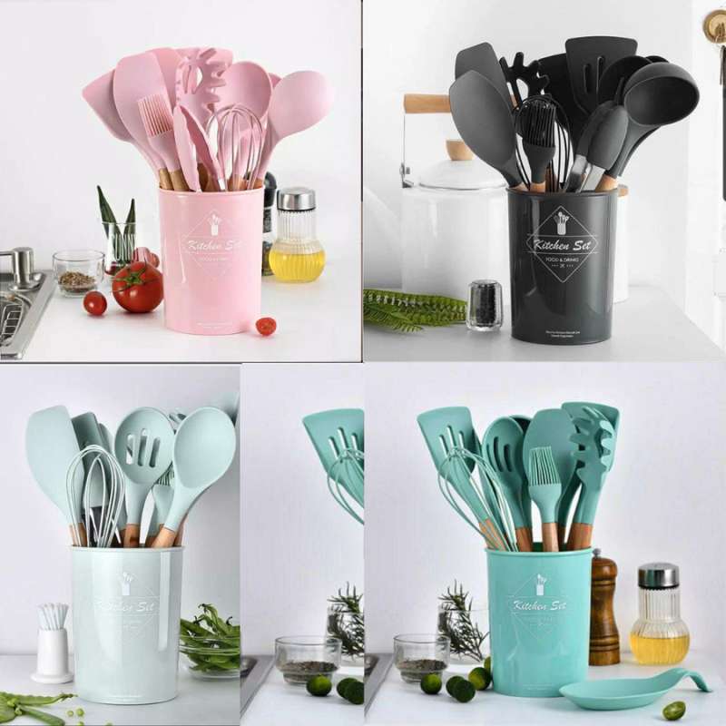 Promo Peralatan masak Set peralatan masak Perlengkapan masak Alat dapur ...