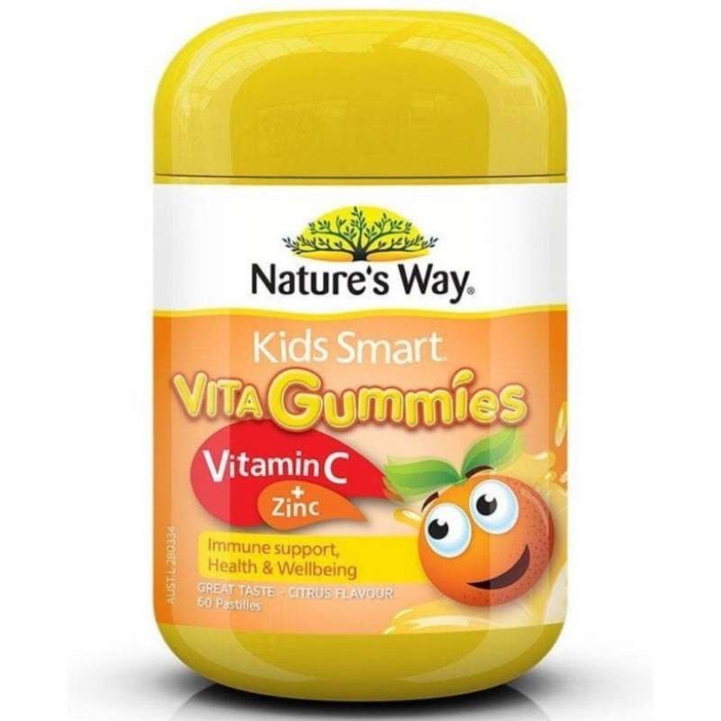 Jual Natures Way Kids Smart Vita Gummies Vitamin C+zinc Di Seller Food ...
