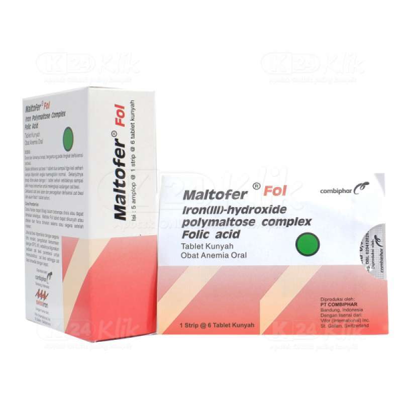 Jual Maltofer Fol Chewable Tablet Kunyah 6 Tablet Di Seller Azk Farma Pal Meriam Kota