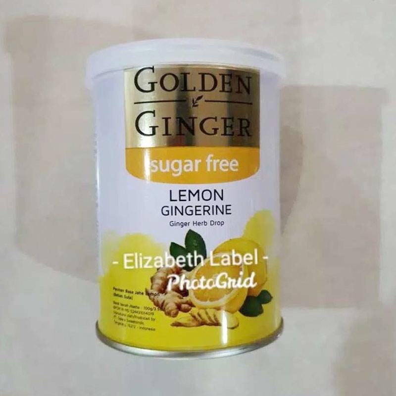 Jual Permen Jahe Sugar Free Rasa Lemon Ginger Golden Ginger Herb Candy ...
