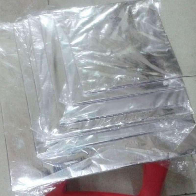 Jual Kotak 20 cm / isi 12 pc / Alas Kue Tart Triplek Silverer - Silver ...