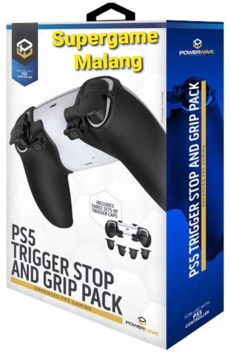Jual Supergame Malang.Trigger Stop And Grip Pack Stik PS 5 PS5 Game ...