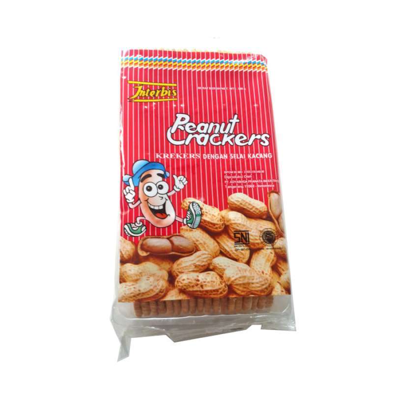 Jual Cracker Kacang Interbis 300 gr MURAH di Seller Homed Store - Jati ...