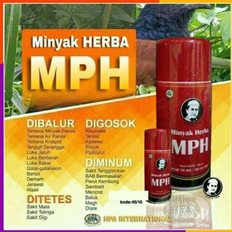 Jual Mph Minyak Pak Haji Hpa Efektif Menghentikan Pendarahan Di Seller ...