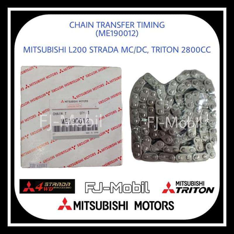 Jual Mitsubishi Rantai Timing Chain Transfer Timing Me190012 Strada ...