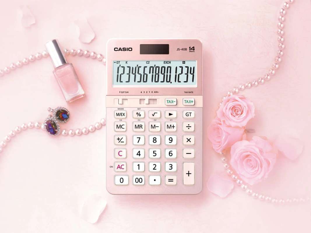 Promo Casio Heavy Duty Calculator Extra Large Display Js-40bpk [14 ...