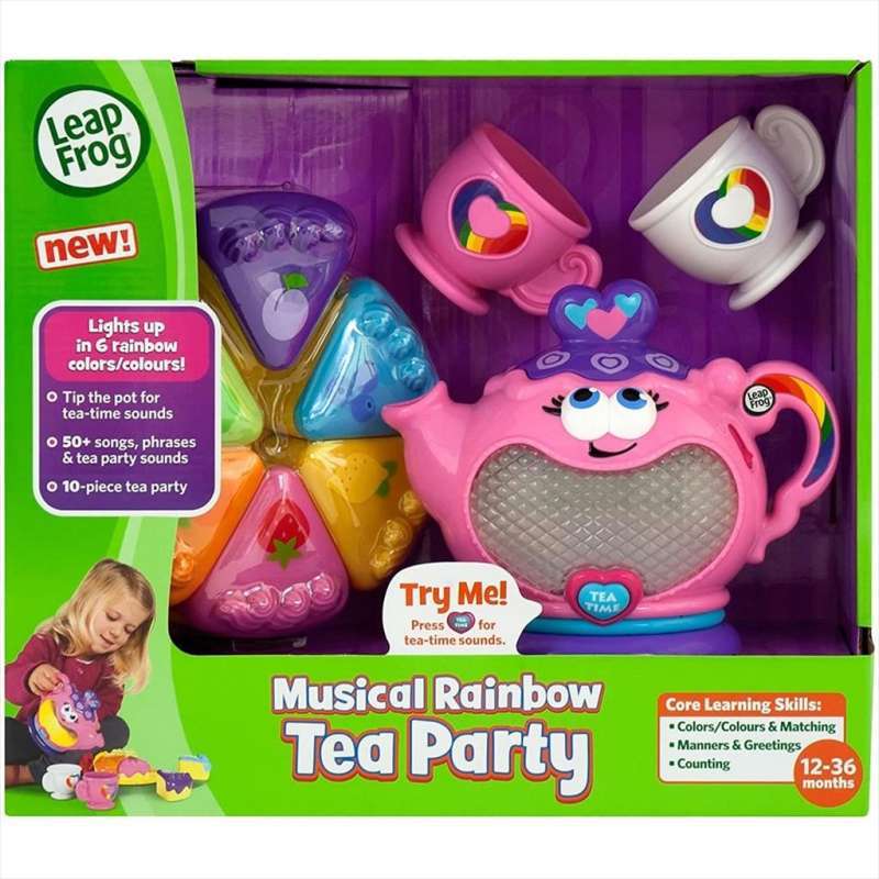 Jual LeapFrog 603200 Musical Rainbow Tea Set Leap Frog di Seller ...