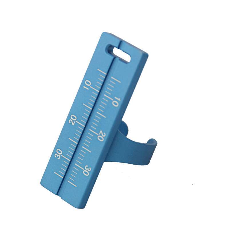 Jual Stainless Steel Endo Instrument Finger Rulers Span Measure Scale ...