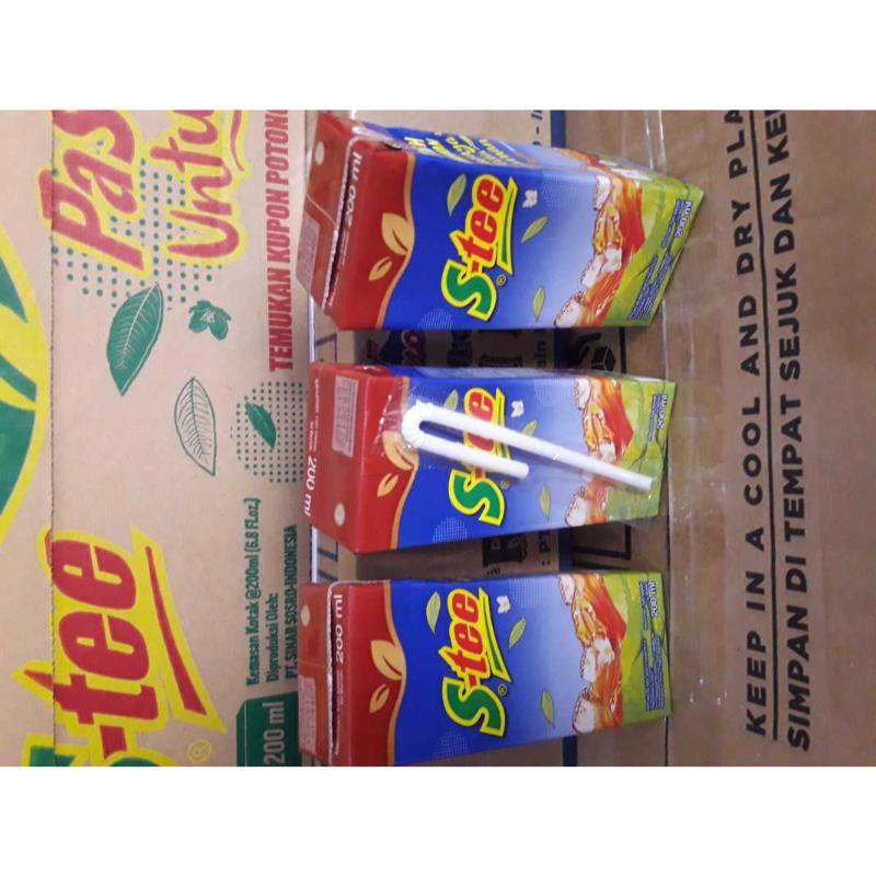 Jual S Tee Kotak 200 Ml Minuman Teh Sosro 1 Karton Isi 24 Pcs Di Seller ...