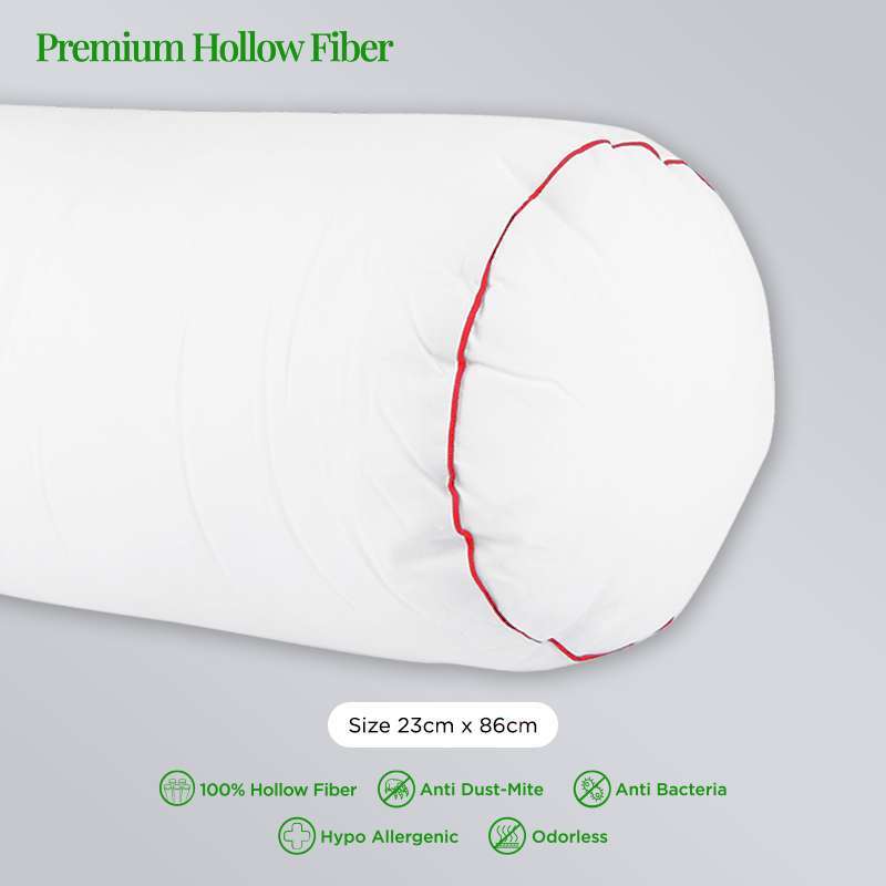 Promo Guling Premium Hollow Fiber (Double List) - PUTIH Diskon 69% di ...