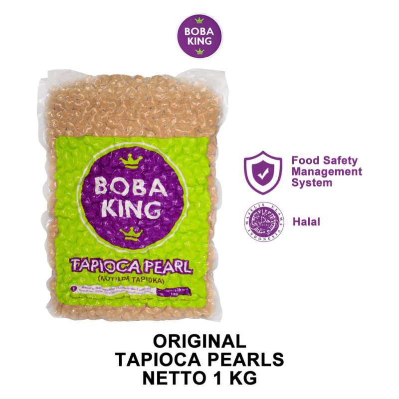 Jual BOBA KING ORIGINAL TAPIOKA PEARL BUBBLE di Seller QR STORE ...