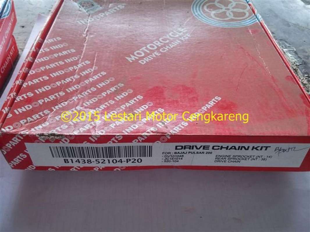 Promo Indoparts Gearset For Bajaj Pulsar 200 Cc Indopart Komplit Diskon ...