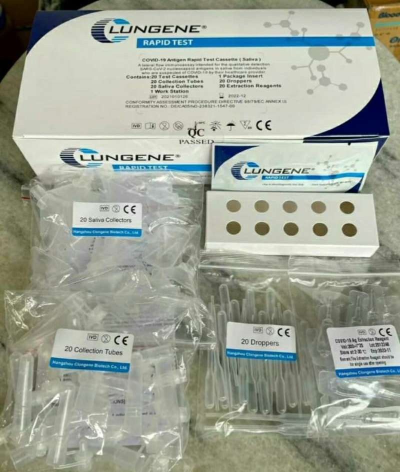 Jual Rapid Antigen Clungene Saliva Di Seller Alsiha29 - Duren Tiga ...