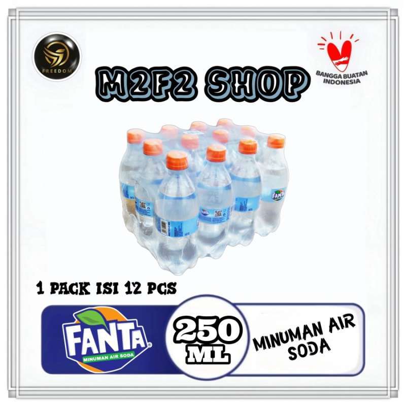 Promo Fanta Air Soda Tawar Botol Plastik Pet - 250 ml (Kemasan Pack) Diskon 17% di Seller M2F2 ...