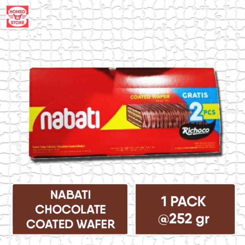 Jual Nabati Chocolate Coated Wafer 1 Pack Di Seller Haikal12 - Lebak ...