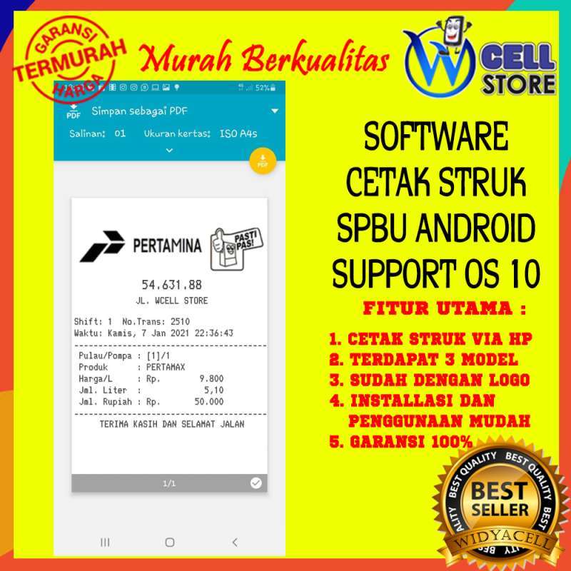 huruf di struk spbu - Joe Davidson