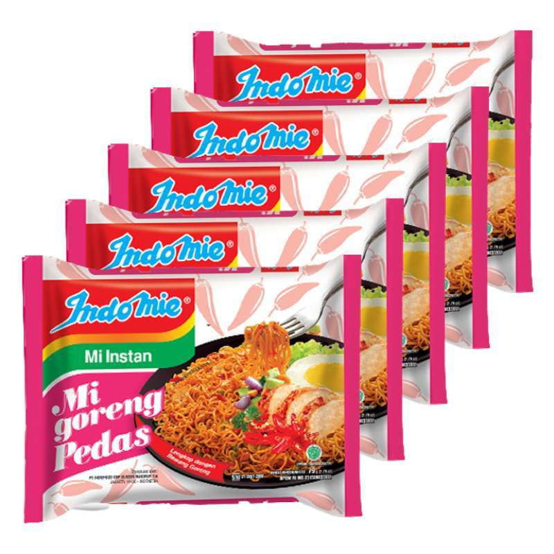 Jual Indomie Goreng Pedas 5x79gr di Seller Yo! Jajan! - Babakan Ciamis ...