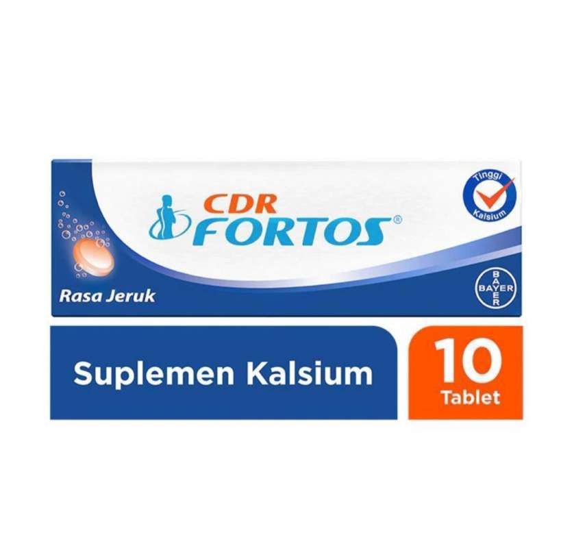 Jual Bayer CDR FORTOS Suplemen Kesehatan 10 tablet di Seller LayOLSh🌻p ...