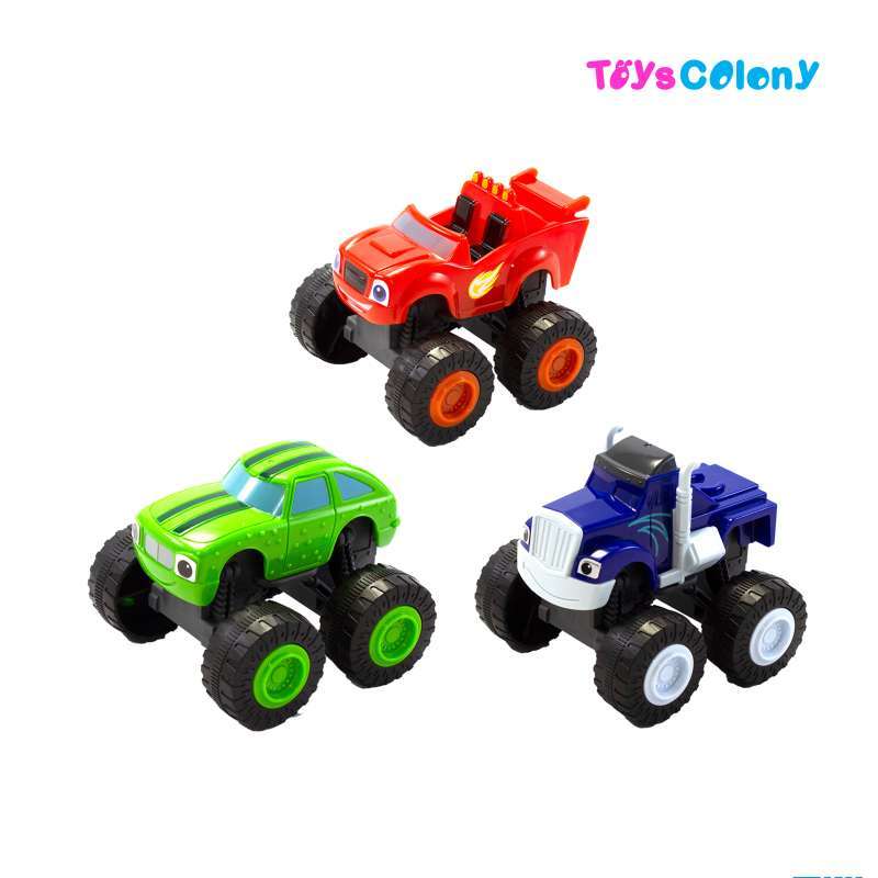 Promo Toyscolony Blaze And The Monster Machine Blaze Crusher Pickle ...