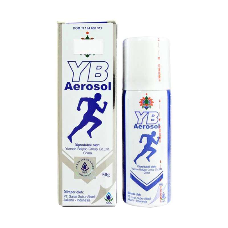 Jual Yb Aerosol Spray Pereda Nyeri Pegel Bengkak Kram Lari Cidera ...