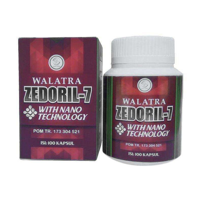 Jual Obat Herbal Tumor Pankreas Walatra Zedoril 7 Kapsul [Original] di ...