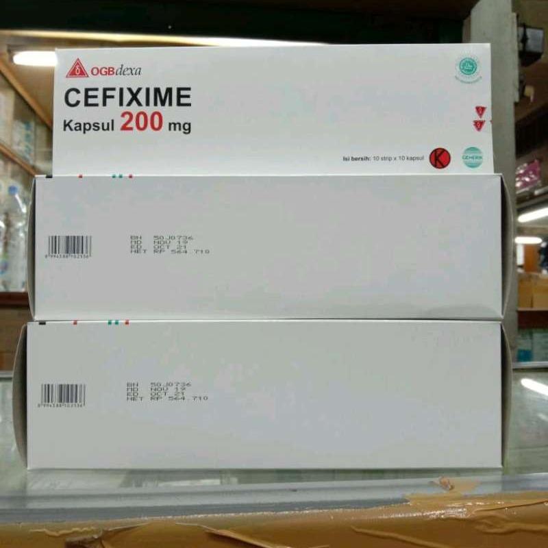Jual cefixime 200mg perbox isi 100 kapsul di Seller ARSHAD FARMA - Jaka ...