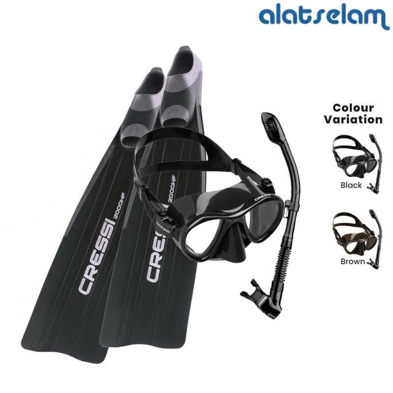 Jual Paket Freediving Cressi Gara 2000 Dos / / Peralatan Selam / Alat ...