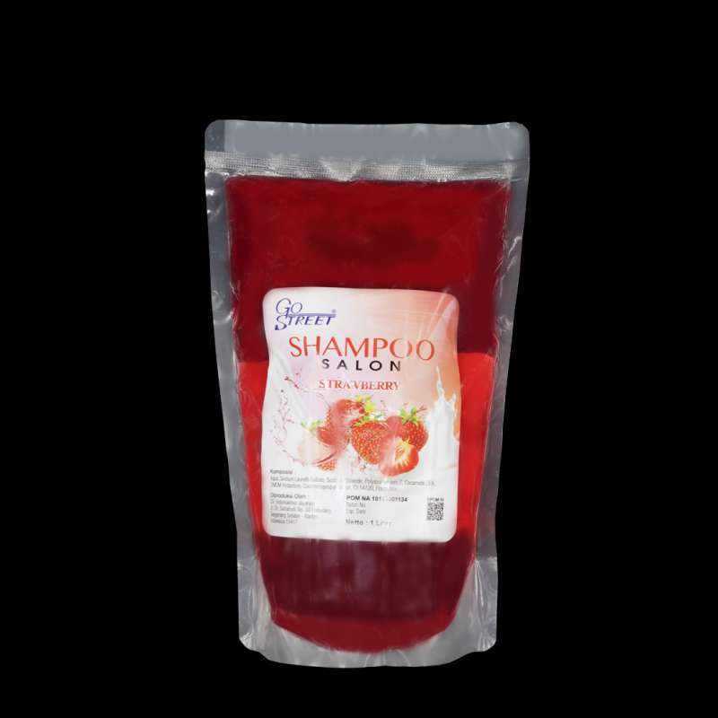 Jual GO STREET Shampoo Professional Varian Strawberry 1 Liter Kemasan ...