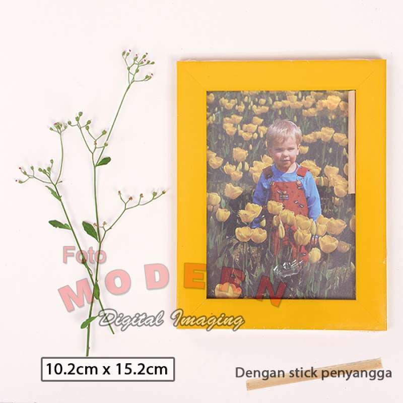 Jual Frame Foto/Pigura Foto/Bingkai Foto Kayu Polos 5R (17,8 cm x 12,7 ...