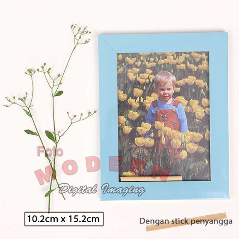 Jual Frame Foto/Pigura Foto/Bingkai Foto Kayu Polos 5R (17,8 cm x 12,7 ...