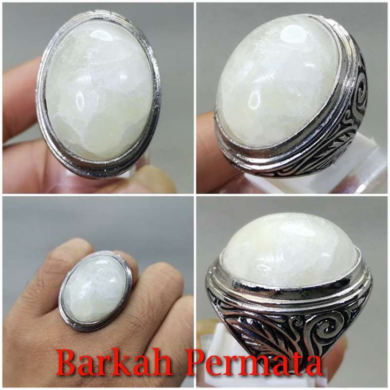 Jual Batu Akik Mani Gajah Putih Besar Original n 2298 di Seller Barkah ...