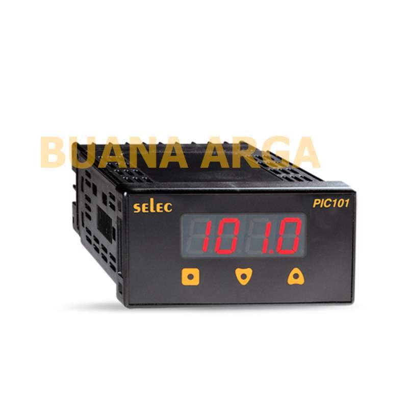 Jual PIC101-N Process Indicators Input Voltage SELEC size 48x96 di ...