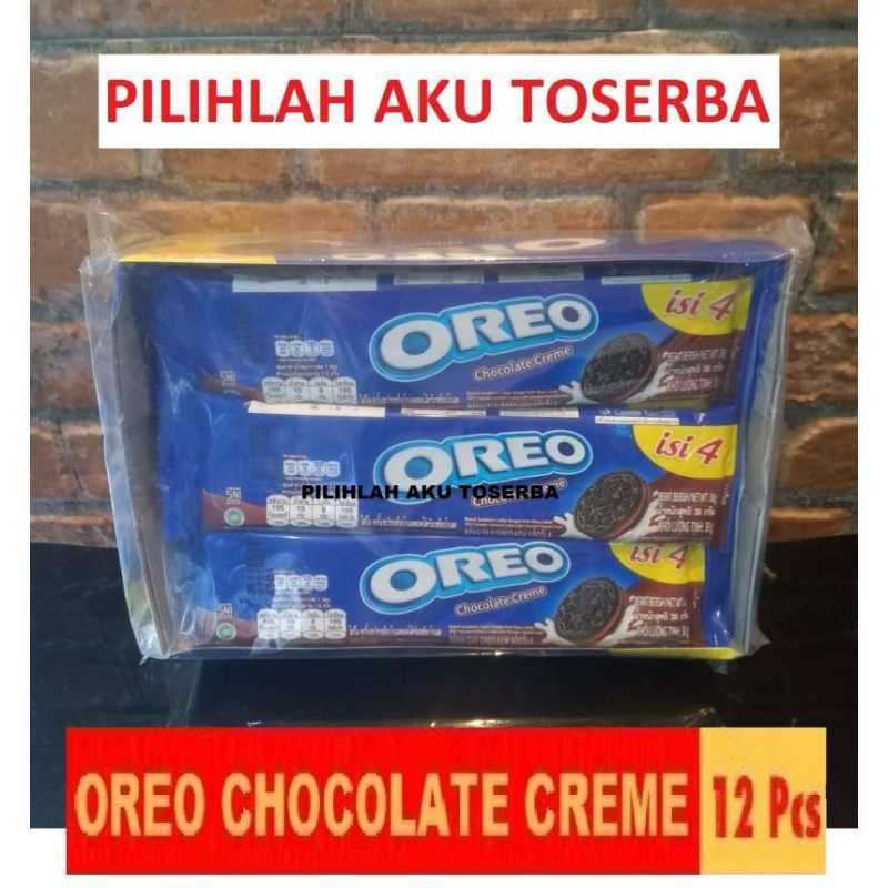 Promo Biskuit Oreo Chocolate Creme / Cokelat Krim 12 x 38 gr ( HARGA ...