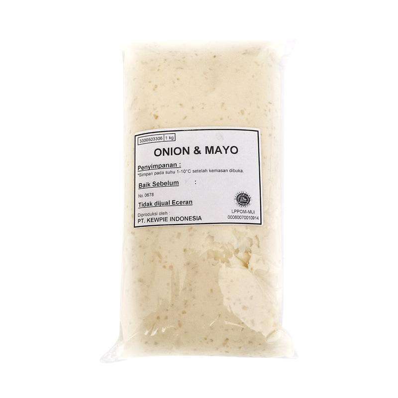 Jual Kewpie onion mayo 1kg Mayonnaise Bawang burger mayonaise di Seller ...