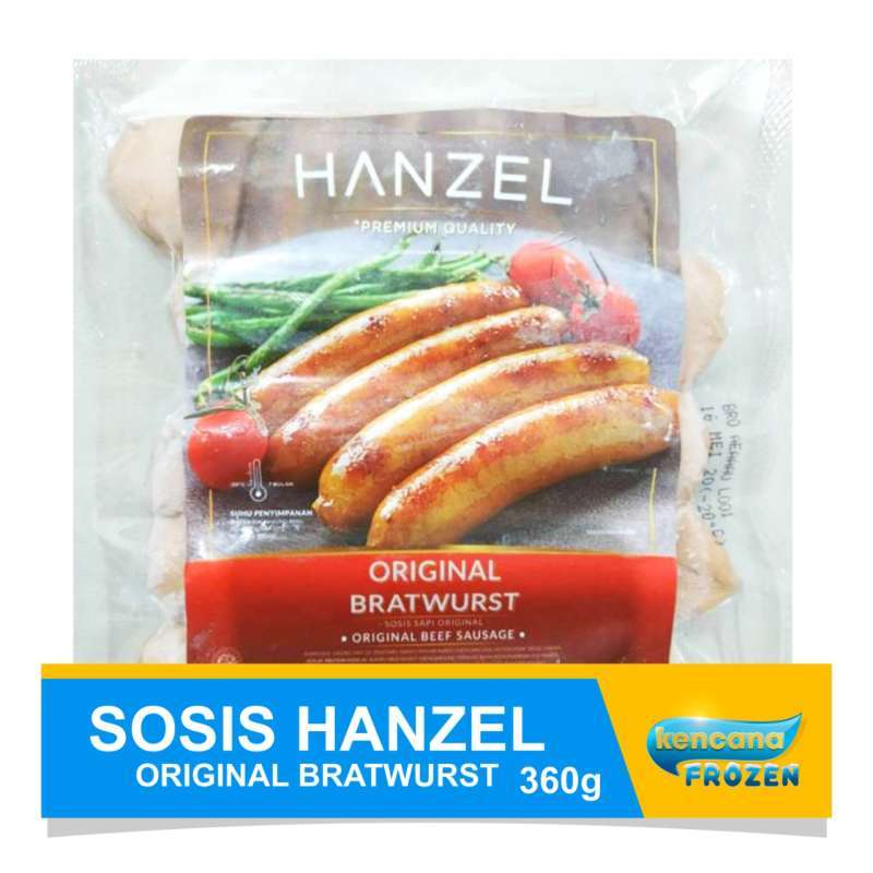 Jual KENCANAFROZEN - Hanzel original beef bratwurst di Seller Kencana ...