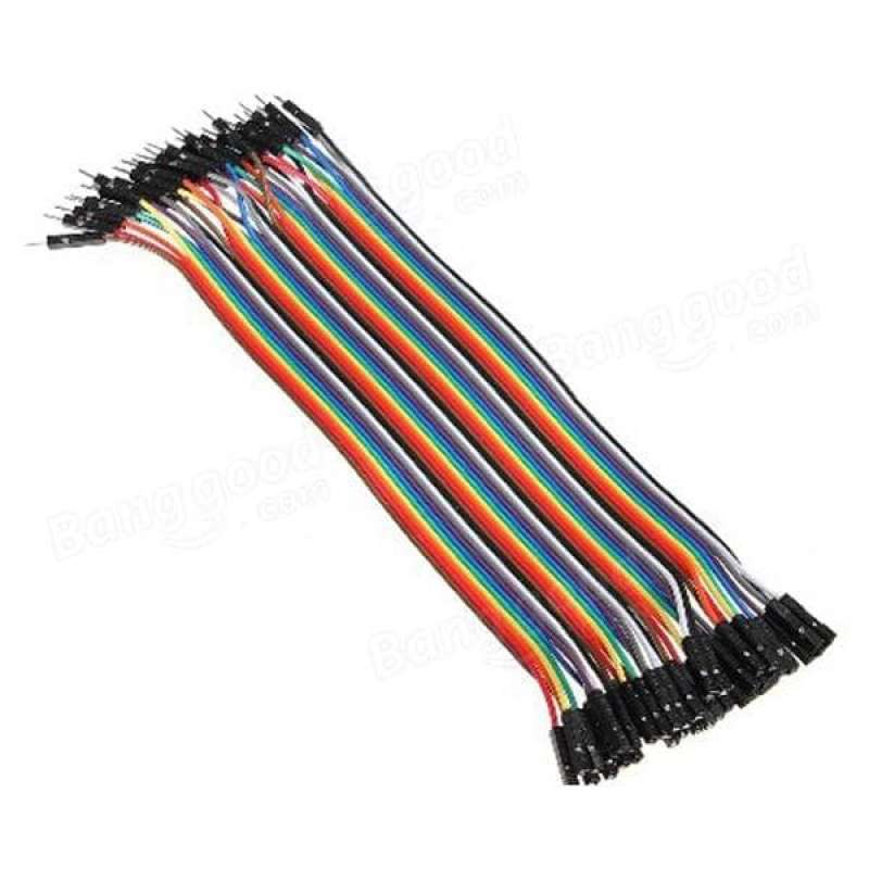 Jual Kabel Arduino Jumper Arduino Pelangi Dupont female to male 10cm di ...